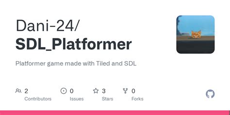 Github Dani 24sdlplatformer Platformer Game Made With Tiled And Sdl