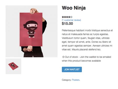 Waitlist For Woocommerce Woocommerce Marketplace