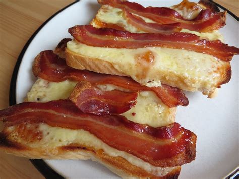Bacon And Cheese On Toast The English Kitchen
