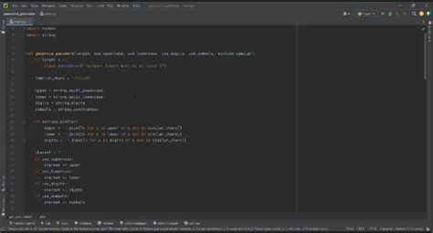 Completed Task 3 Of Oasis Infobyte Password Generator G Tej Bhargav