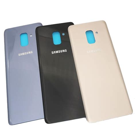 Samsung Galaxy A730 A8 2018 Plus Arka Pil Kapağı Gold