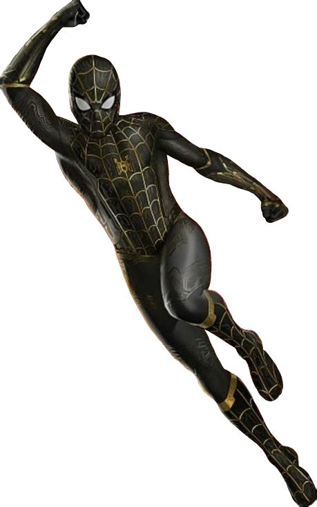 Black And Gold Suit Spider Man No Way Home Png By Dhv123 On Deviantart