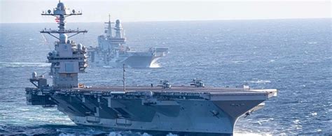 The Biggest And Most Expensive Warship Ever Built Set Off On Its First