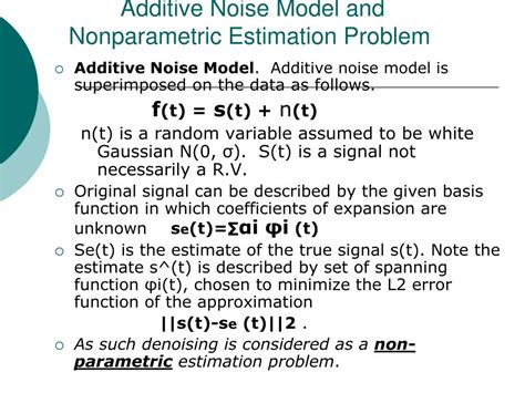 Ppt Denoising By Wavelets Powerpoint Presentation Free Download Id