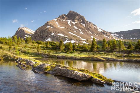 Backpacking The Skoki Loop Trail Day 2 Nomadic Moments