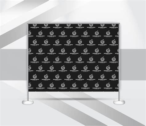Premium Vector Step And Repeat Banner Pattern Design Template