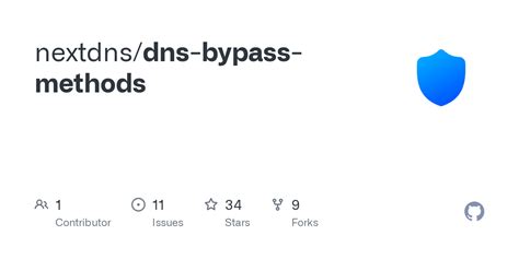 Dns Bypass Methods Proxies At Main Nextdns Dns Bypass Methods GitHub