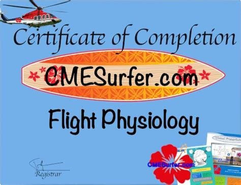 Course Completion Flight Physiology Cme Surfer