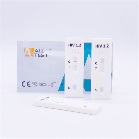 Hospital One Step Hiv Home Test Kits 99 Accurate Hiv Test Strip Cassette