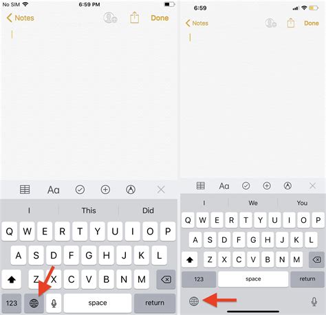 How To Enable One Handed Typing On Your Iphones Stock Keyboard Ios