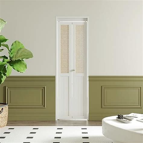 Barner Home Bi Fold Doors Cane Closet Door For 24 X 80” Opening