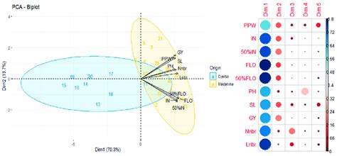 Principal Component Analysis Pca Of The Phenotypic Diversity Of The Download Scientific