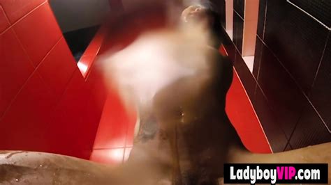 Flat Chested Thai Ladyboy Kim Loves Rough Blowjobs And Pissing Sex