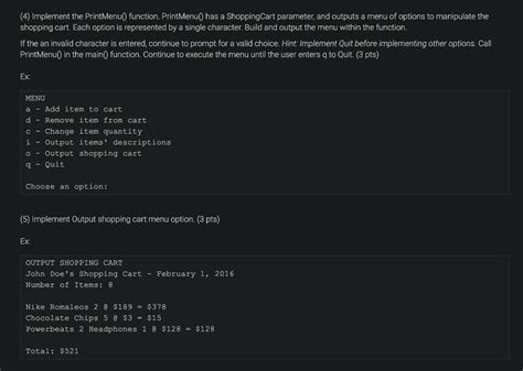 720 Lab Warm Up Online Shopping Cart Part 1 1