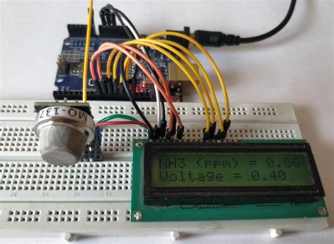 Gas Sensor Reading Using Arduino Projects Lelo