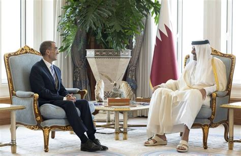 Amir Receives Credentials Of New Ambassadors Read Qatar Tribune On