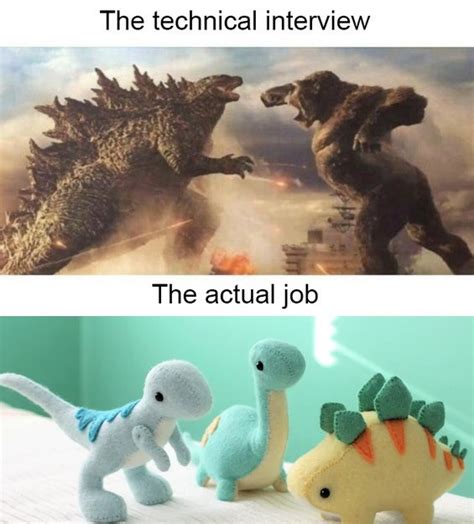 Tech Interview Vs Actual Job Aprogrammerlife Com