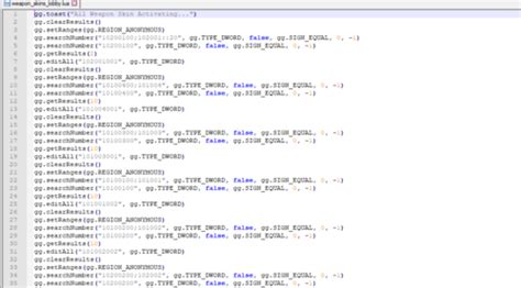 Pubg Mobile 101 All In One Weapon Skin Source Code Pubg