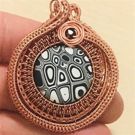 Circle Wire Wrap Pattern Etsy