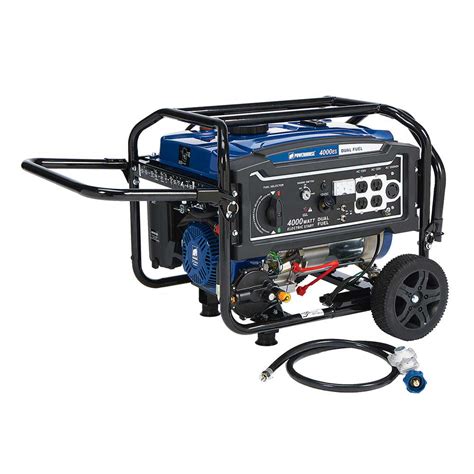 Powerhorse 750134 Dual Fuel Generator 4000 Surge Watt Electric St