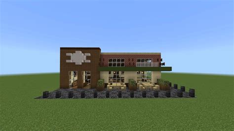 Minecraft Starbucks Shop