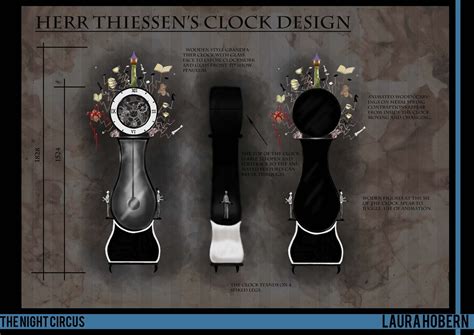The Night Circus Clock