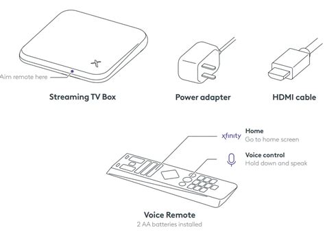 Xfinity Xionewn Comcast Launches First Global Streaming Device User Manual