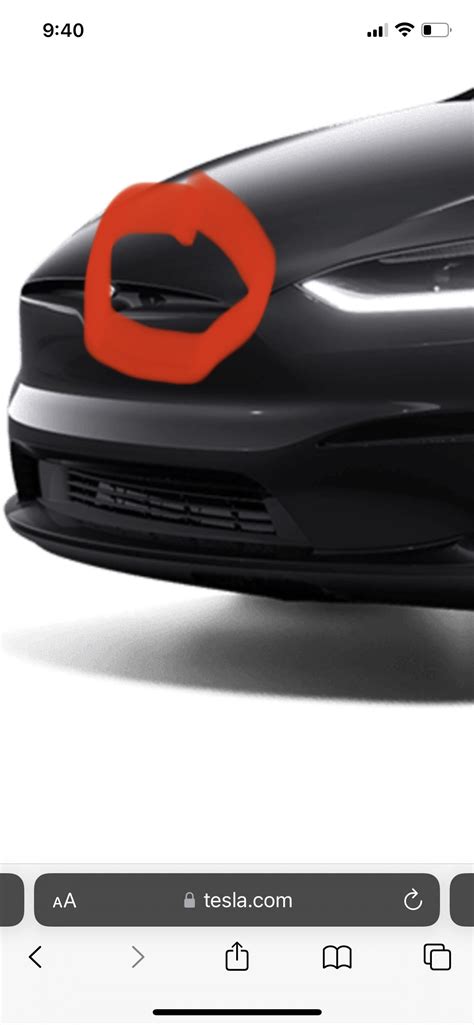 Model X On Tesla Build Site Now Show Front Bumper Camera R Teslalounge