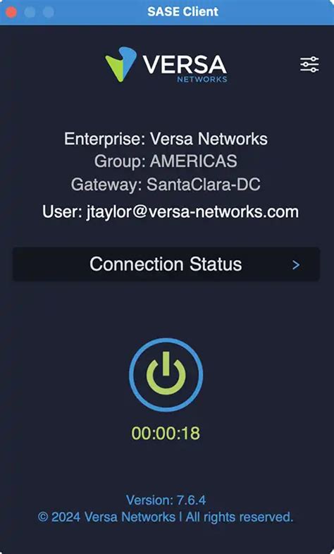 Versa Sase Client Versa Networks Versa Networks