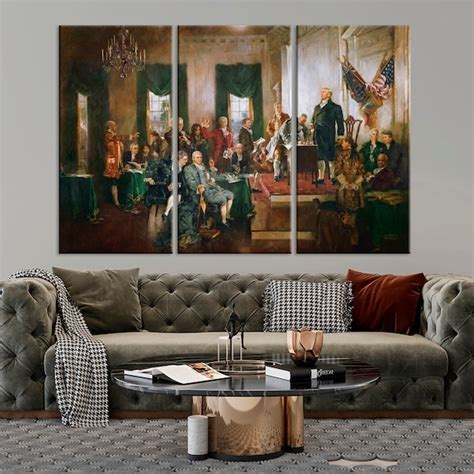 Large Constitution Wall Art Etsy