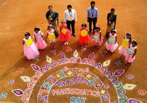 National Mathematics Day Celebrations In Aditya Em School