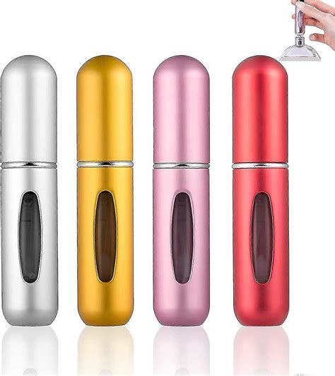 4 Pieces 5ml Perfume Atomizer Refillable Perfume Atomizer Mini