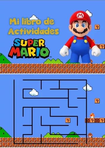 Libro De Actividades Super Mario Bros Cuotas Sin Interés