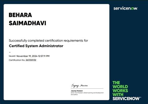 Saimadhavi Behara On Linkedin Servicenow Csa Certification Itsm