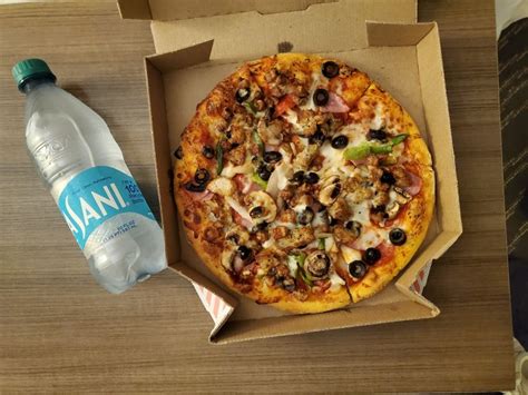 미국 뉴저지 뉴욕 도미노 피자 테이크 아웃 가격 사이즈 메뉴 네이버 블로그