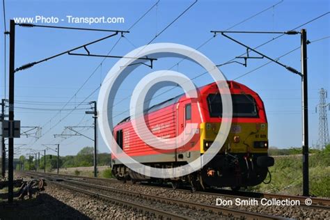 Class 67 No67028 Db Red Livery With Leading The Next Generation Of