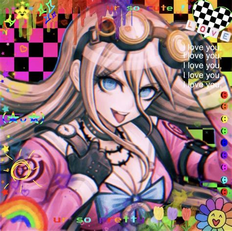 Miu Iruma Scenecoreglitchcore Danganronpa Iruma Danganronpa Memes
