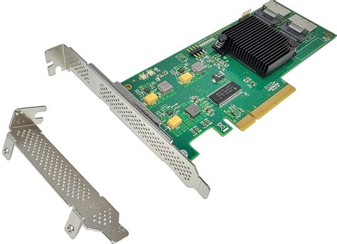 Saoess Pci Express 2 0 Sas Sata Hba 6gb S Raid Controller Card Sas2008 Controller