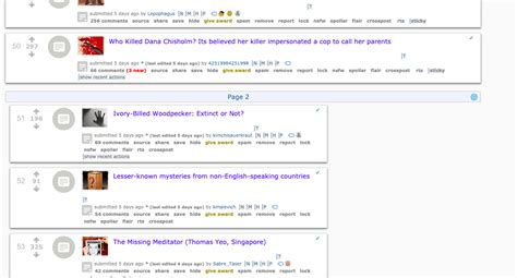 Need Help With A Site Table Issue Second Page Of The Sub Has