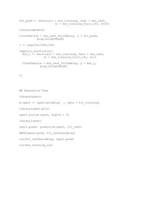 KNN And Regression Tree PDF