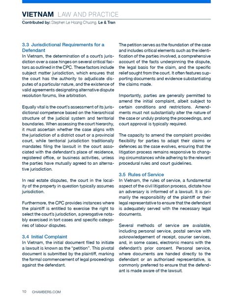 Litigation Practice Guide 2025 Vietnam