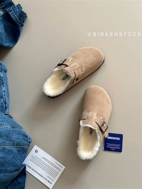 버켄스탁 보스턴 겨울 퍼 슬리퍼 Birkenstock Women S Boston Shearling Clog 위핑