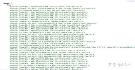 爬虫中的user Agent 使用与作用 Fen斗 博客园