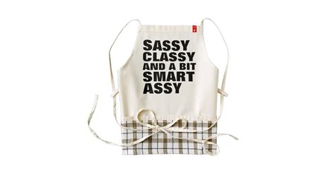 Sassy Classy Smart Assy Kitchen Aprons