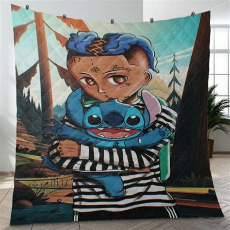 Xxxtentacion Rapper Stitch Fan T Xxxtentacion Rapper Stitch Quilt