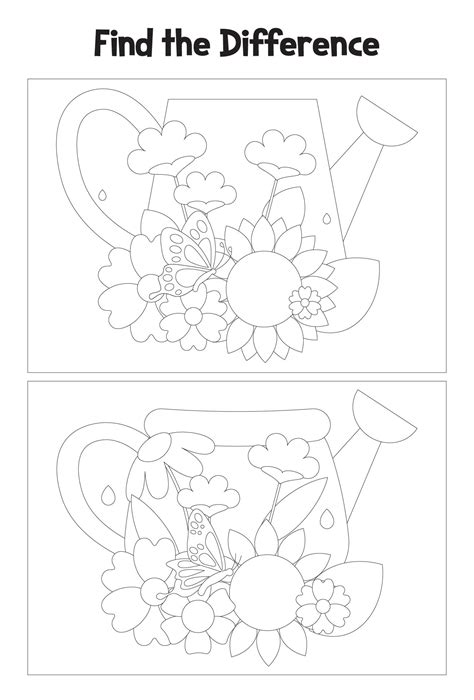 Find Differences Printable