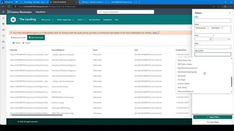 3 sharepoint audit pro uso del webpart youtube