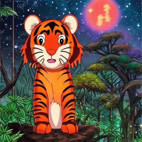 Tiger Cub In The Jungle By Zoruagalaxy On Deviantart