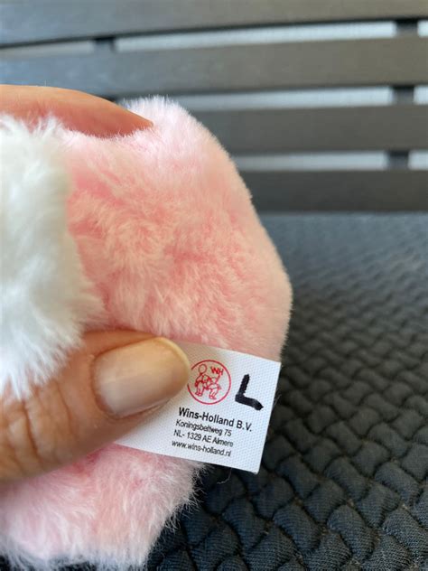 Cute Pink Fluffy Rabbit Big Blue Eyesplush Supersoft Stuffed Toy Easter