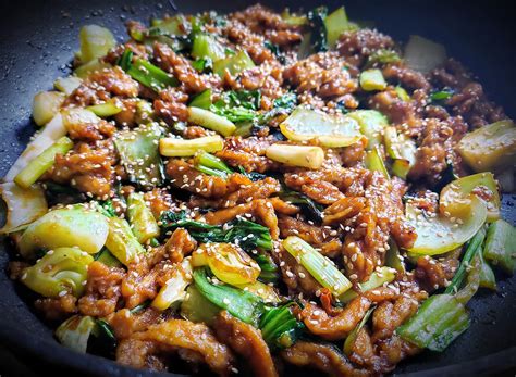 Mongolian Soy Curls